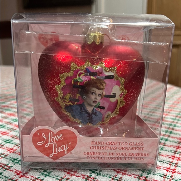 Kurt Adler | Holiday | Kurt Adler I Love Lucy Heart Ornament | Poshmark